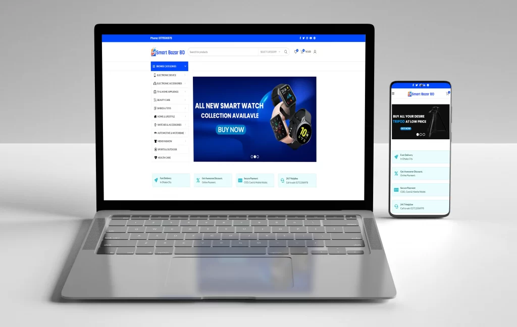 Smart Bazar BD - Gadget Seller - W3 TECHNIQUES LTD