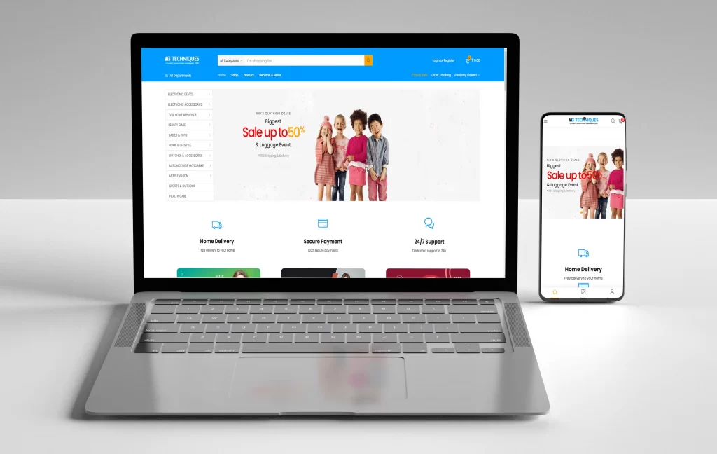 W3 Multivendor Website - W3 TECHNIQUES LTD